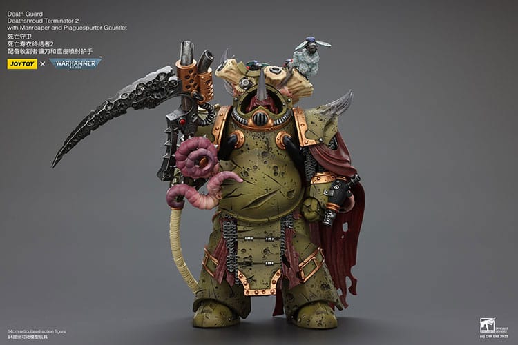 Warhammer 40k Actionfigur 1/18 Death Guard Deathshroud Terminator 2 ...
